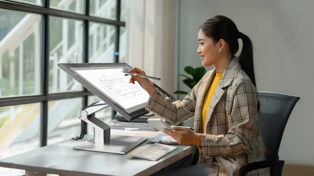 Empowering Architects with Alogic Clarity Touch Monitors